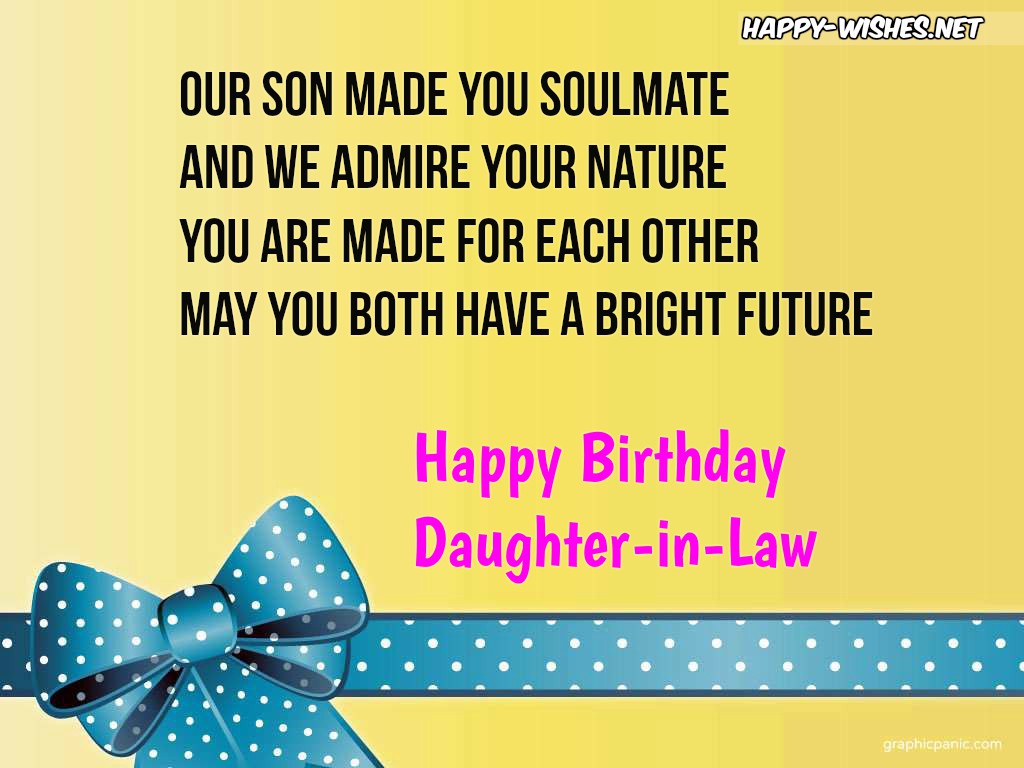 Wishes For Birthday Daughter In Law Spangs Birthday